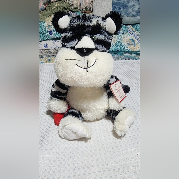 Hallmark | Toys | Hallmark Nwt Leonardo Plush Talking Plush Black White ...